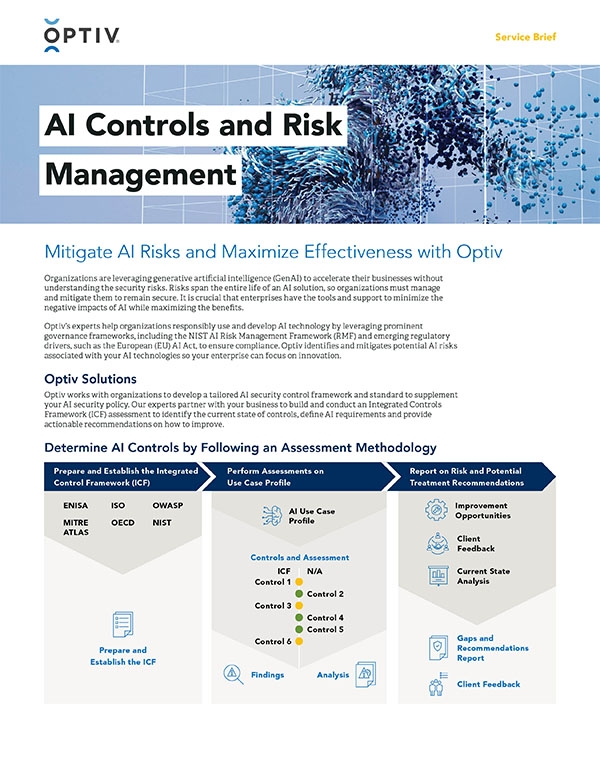 AI Controls and Risk Management | Optiv